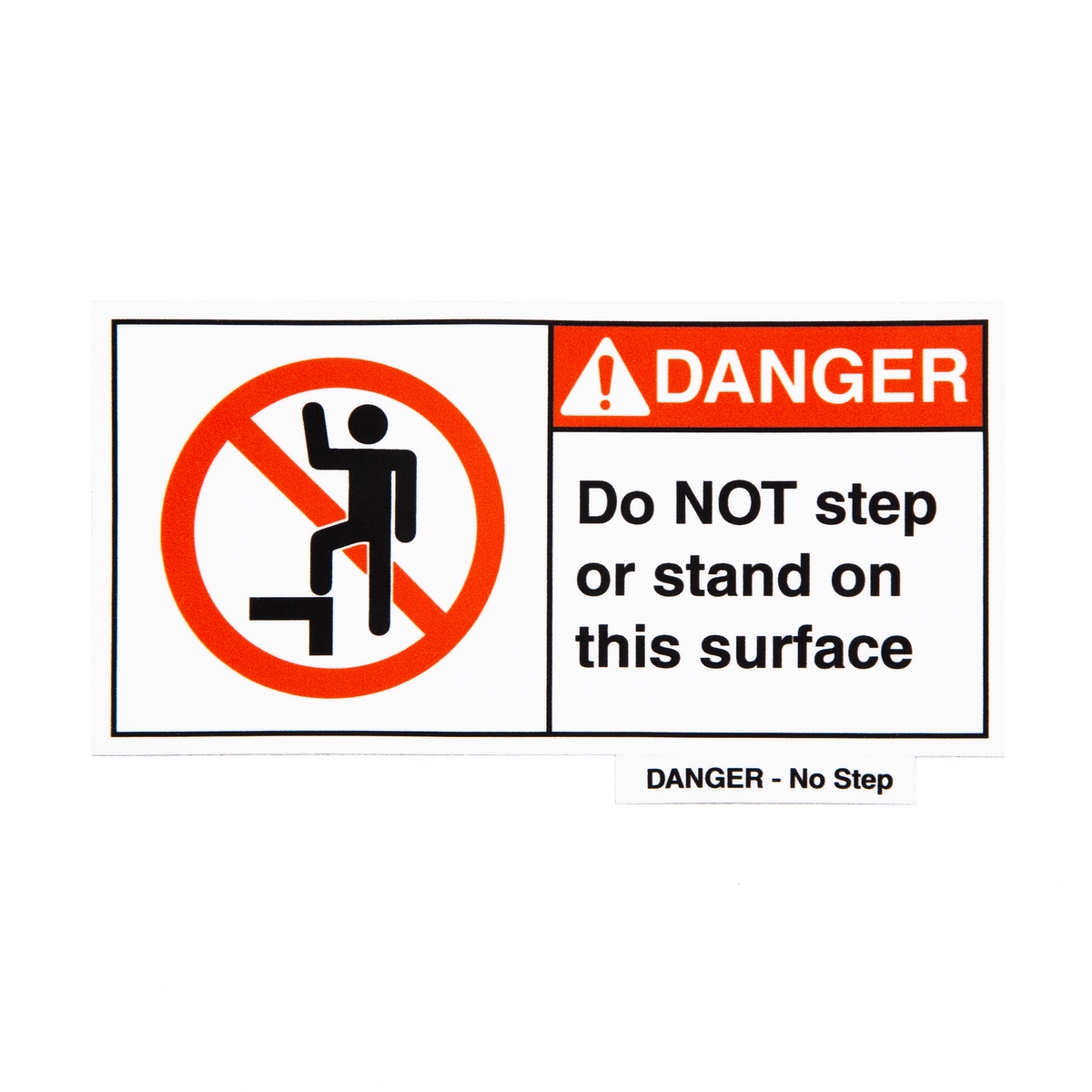 54126 Rite Hite Decal-No Step – Loading Dock Pro - Parts & Aftermarket ...