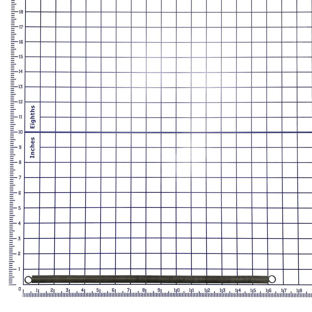 A17 Pioneer Tensioning Spring 1/2" x 16" for Snubber Spring Chain ...