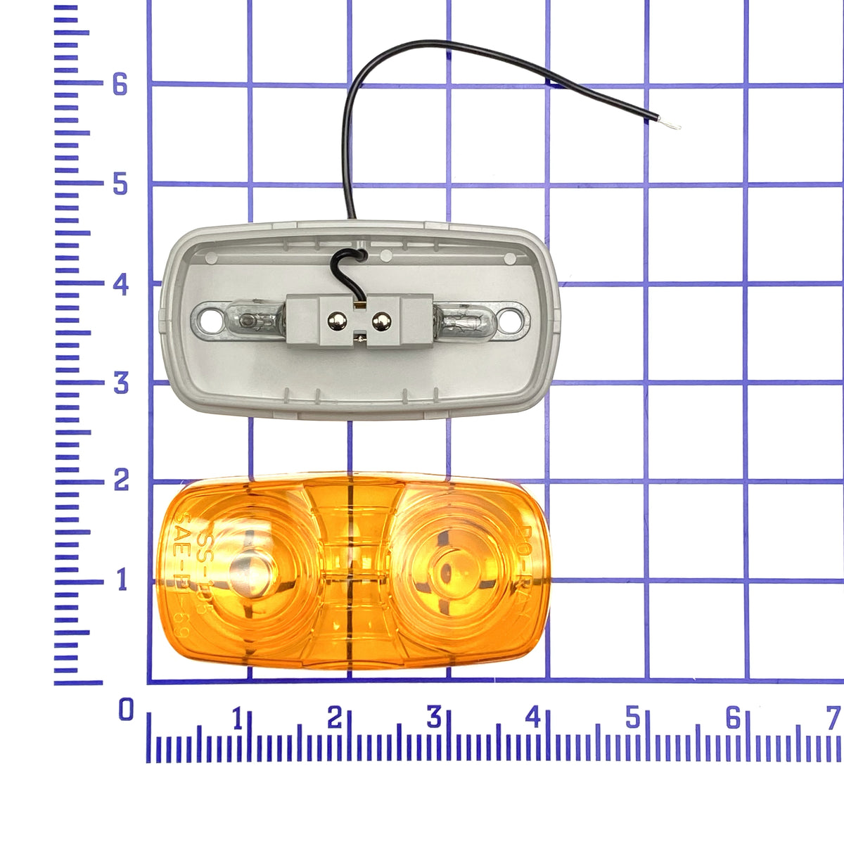 6000530 Serco AMBER LIGHT ASSEMBLY, 24V, INCAN – Loading Dock Pro ...