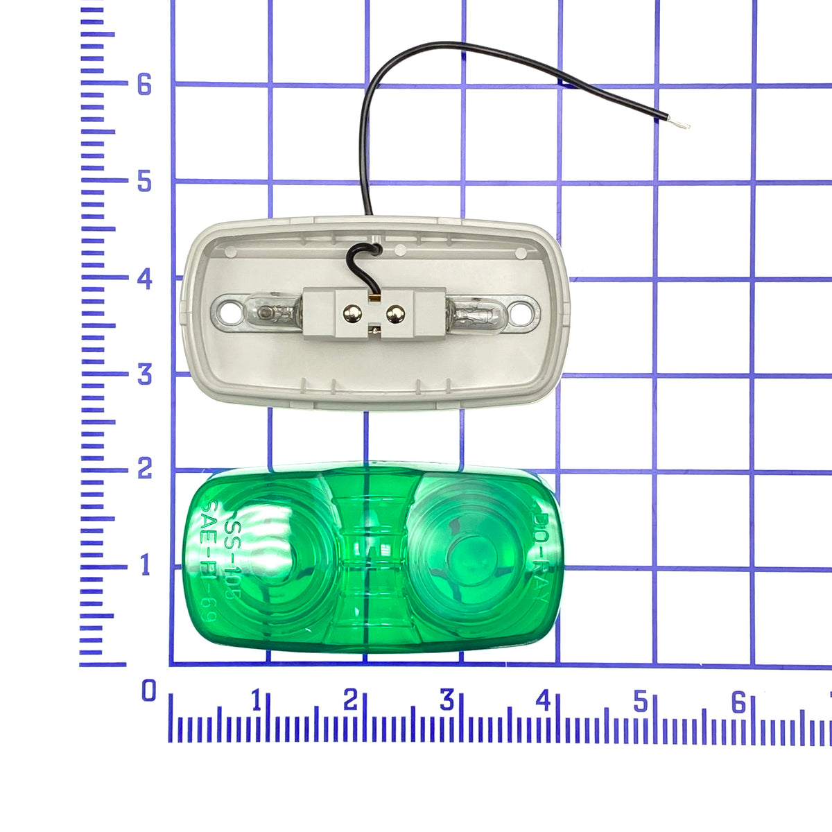 6000531 Serco GREEN LIGHT ASSEMBLY, 24V, INCAN – Loading Dock Pro ...